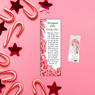 Legend Of The Candy Cane Christmas Bookmarks with Mini Candy Canes (10 ...