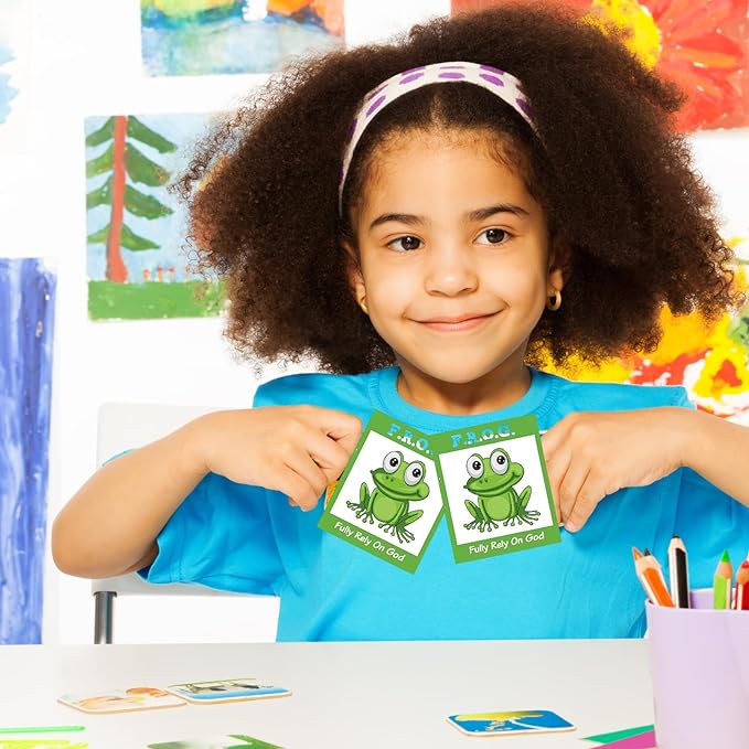 Fully Rely On God Frog F.R.O.G. Prouducts – Christian Book And Toys