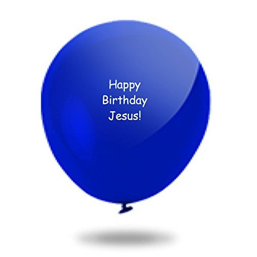 Dozen "Happy Birthday Jesus" Balloons | Christian Book And Toys
